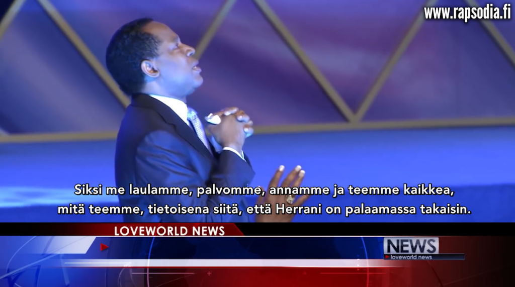 Tehtävä jatkuu – 1.1.2026 (Pastori Chris) – Rapsodia